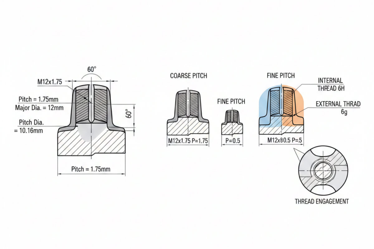 Precision Fasteners ISO Metric Threads | Cheng Hao Glossary