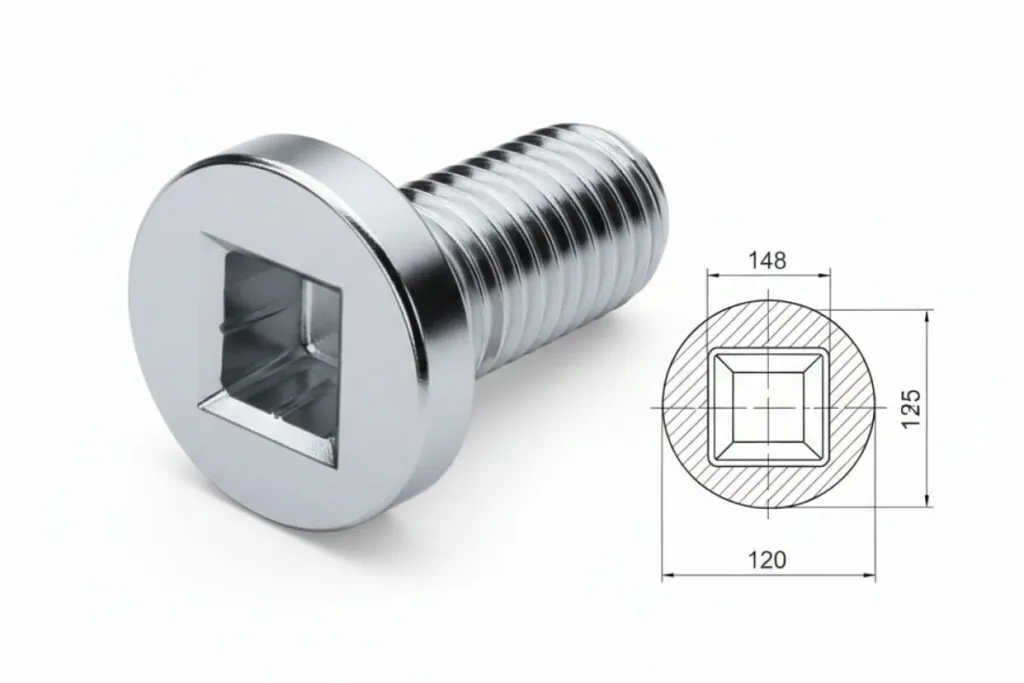 Custom Screw Manufacturers Square Drive Screws | Cheng Hao